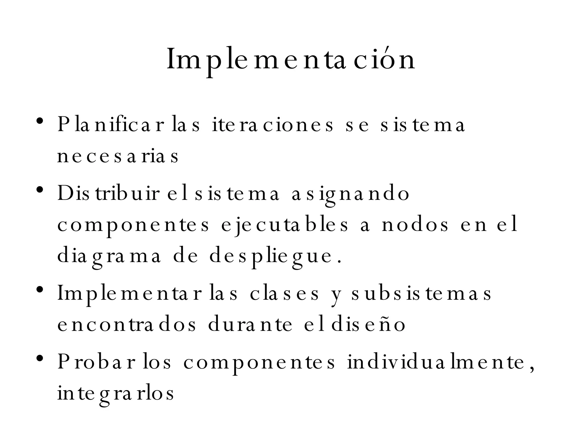 Proceso Unificado de Desarrollo | PPT