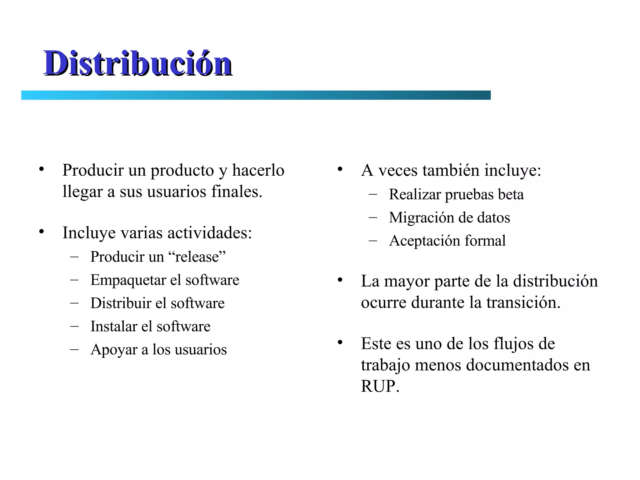 Proceso Unificado De Rational | PPT