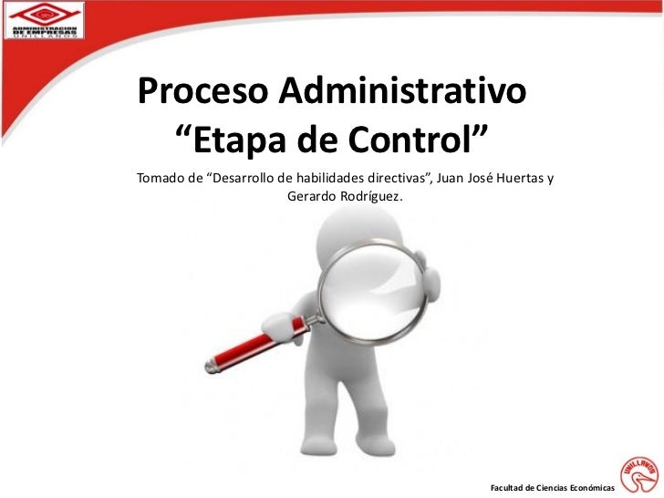 Proceso administrativo control
