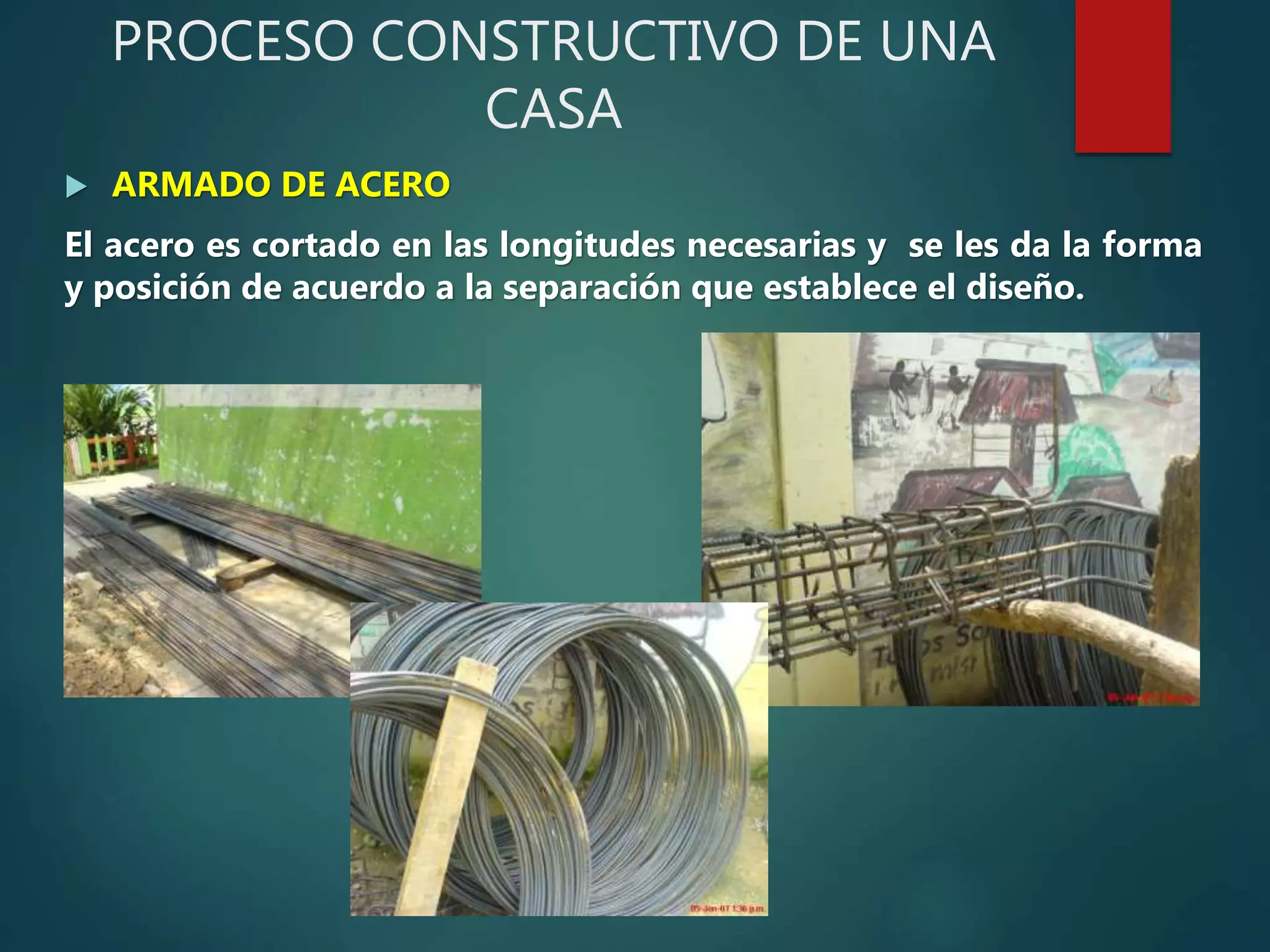 Proceso constructivo de casa | PPTX