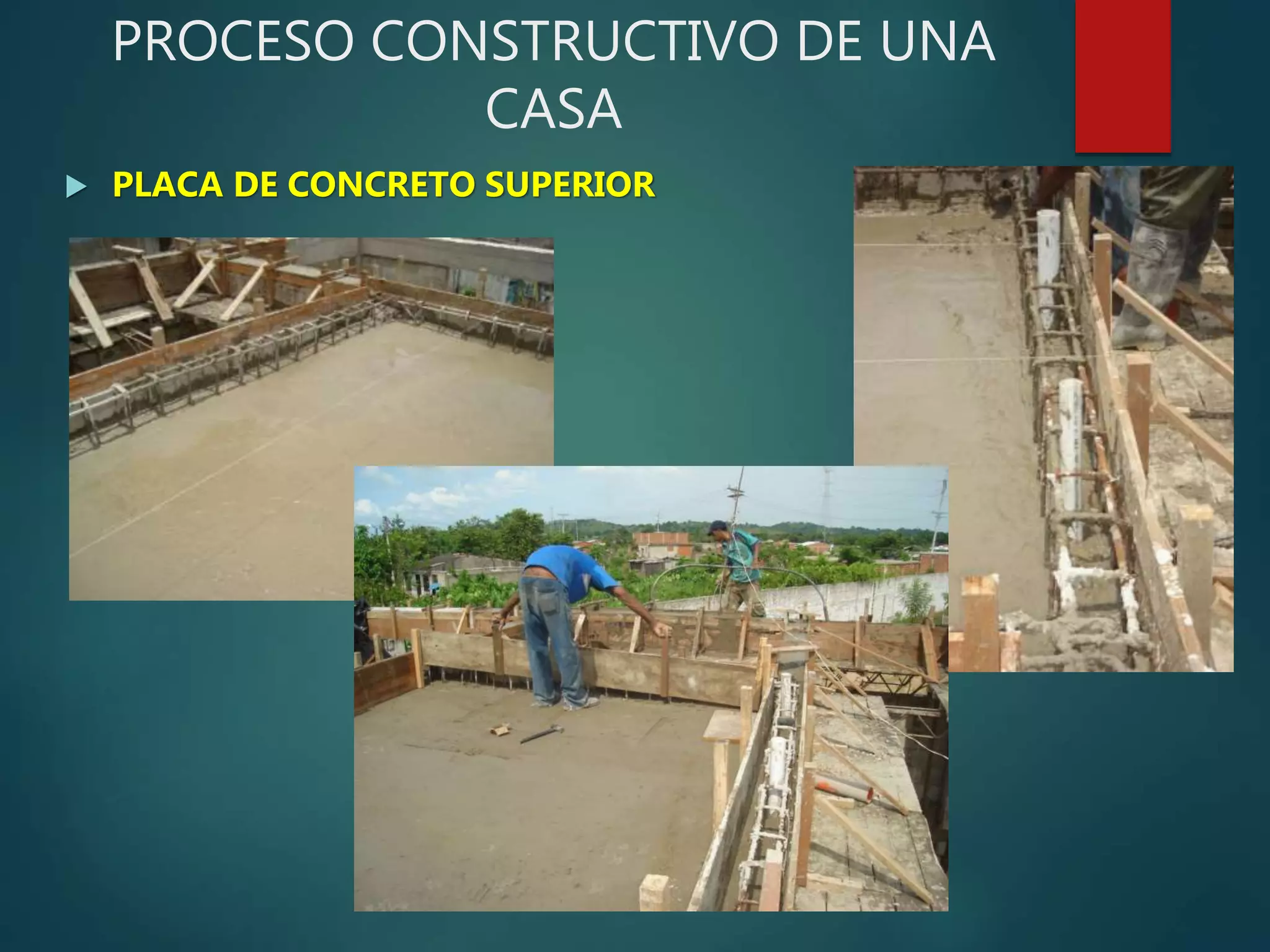 Proceso constructivo de casa | PPTX