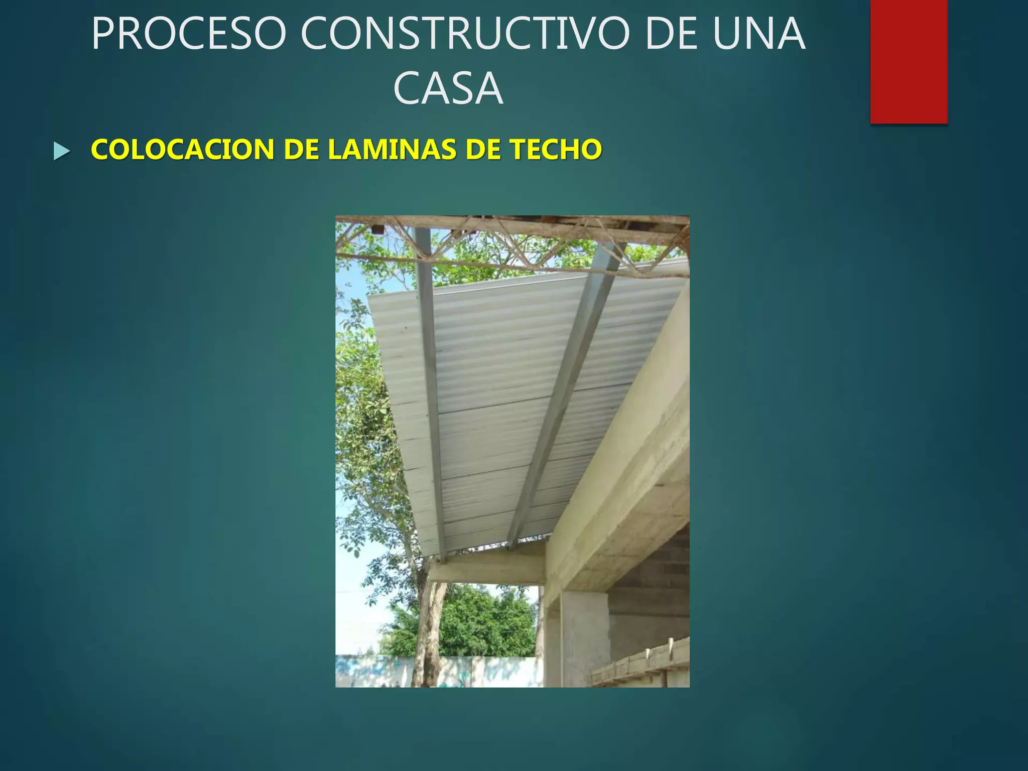 Proceso constructivo de casa | PPTX