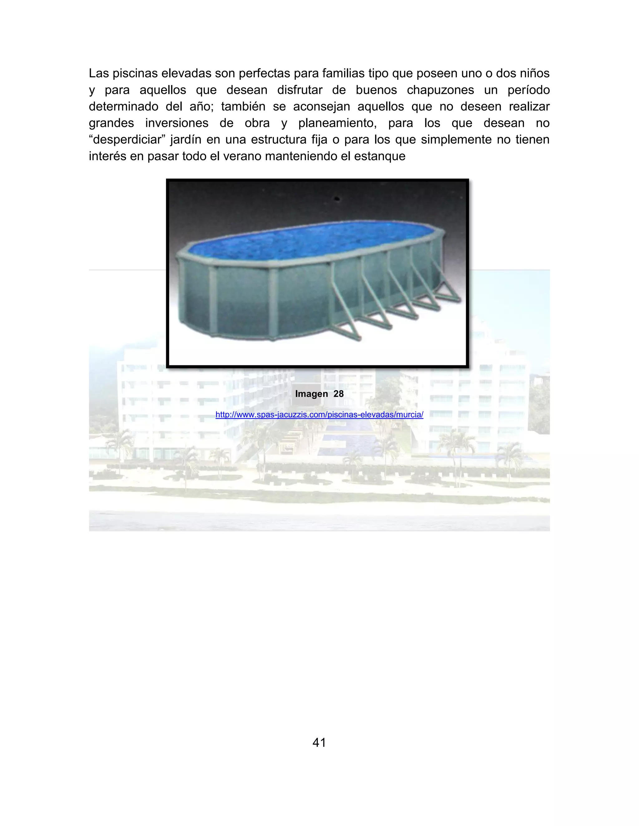 Proceso constructivo de una piscina | PDF