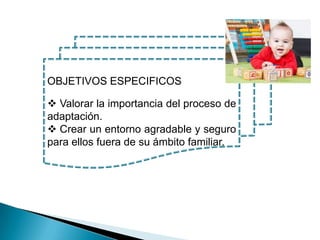 Proceso de adaptacion de niños y niñas de 1 a 2 años por elizabeth ...