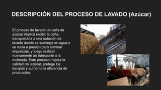 Proceso de azúcar.pptx para el curso de control | PPTX
