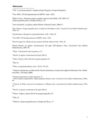 Proceso de cambio una iglesia en grupos pequeños | PDF