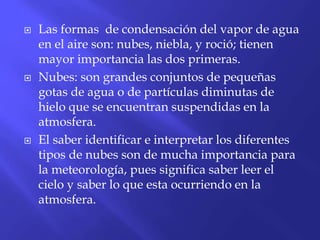 Proceso De Condensacion
