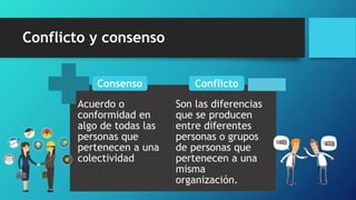 Proceso de conflicto y consenso laboral | PPTX