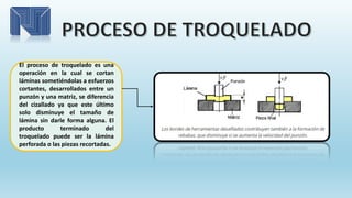 Proceso de conformacion de materiales daniela cordero_paola reyes | PPT