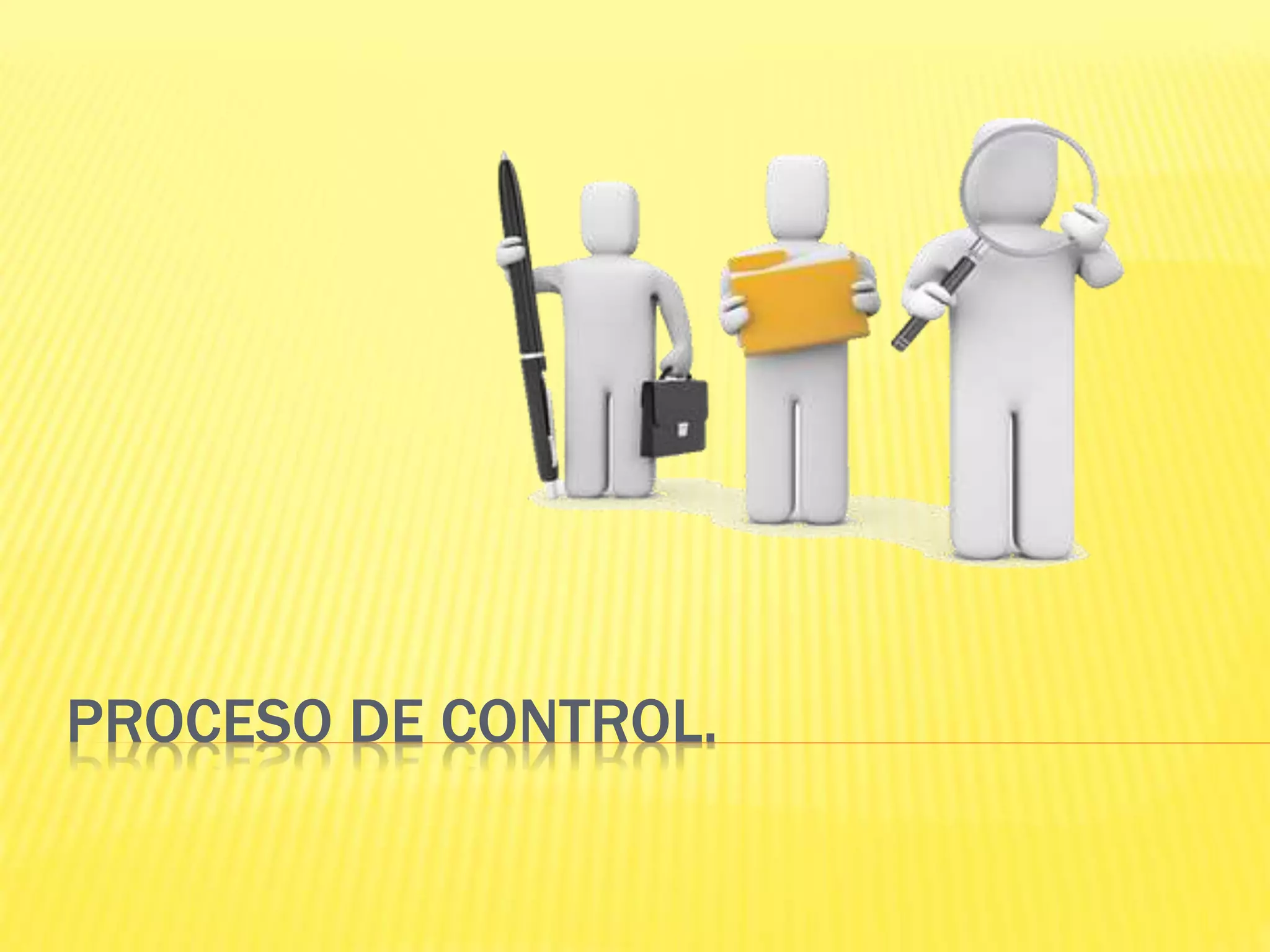 Proceso de control | PPTX