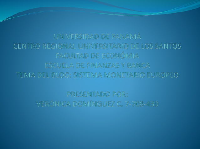 Proceso De Creación De La Unión Monetaria Europea Ppt