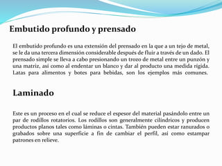 Proceso de deformación plástica | PPTX