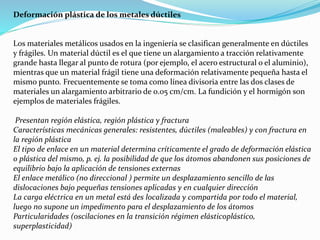 Proceso de deformacion plastica | PPTX