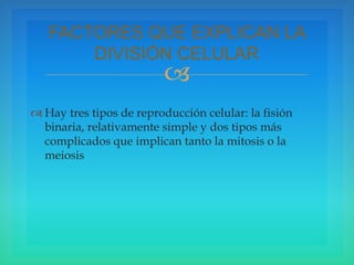 Proceso de division_celular[1] | PPTX
