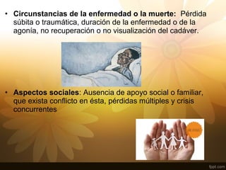 Proceso de duelo ante la perdida de un ser querido | PPT