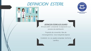 Proceso de esterilizacion | PPTX