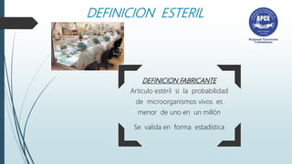 Proceso de esterilizacion | PPTX