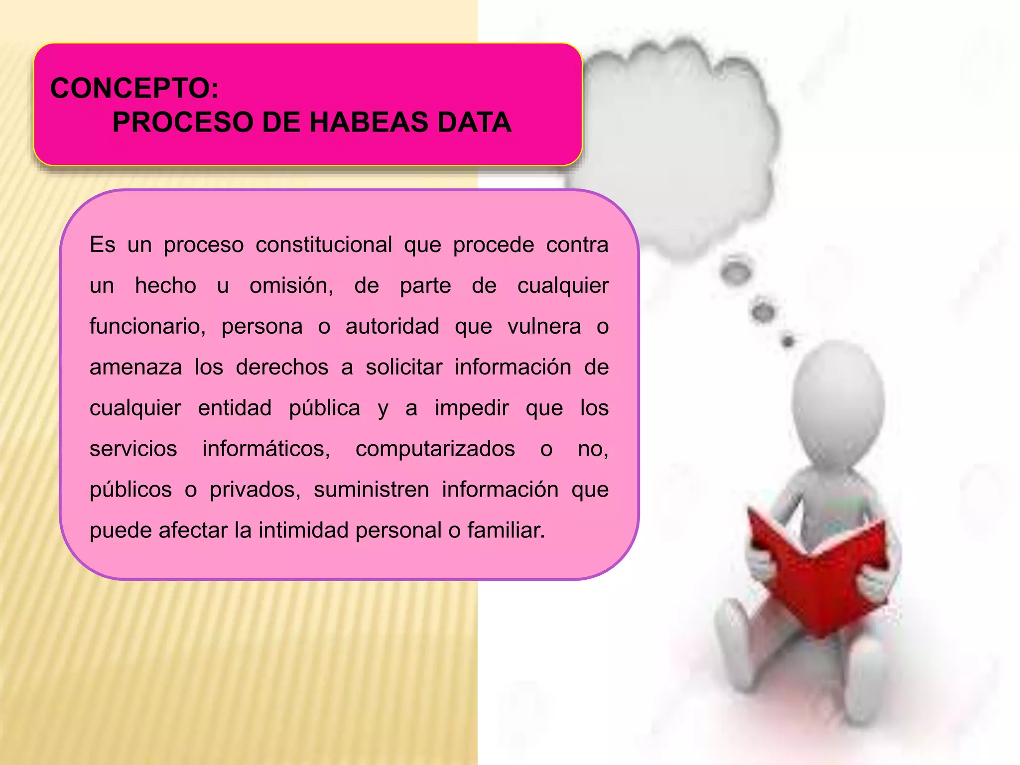 Proceso de habeas data | PPTX