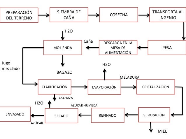 Proceso del azucar
