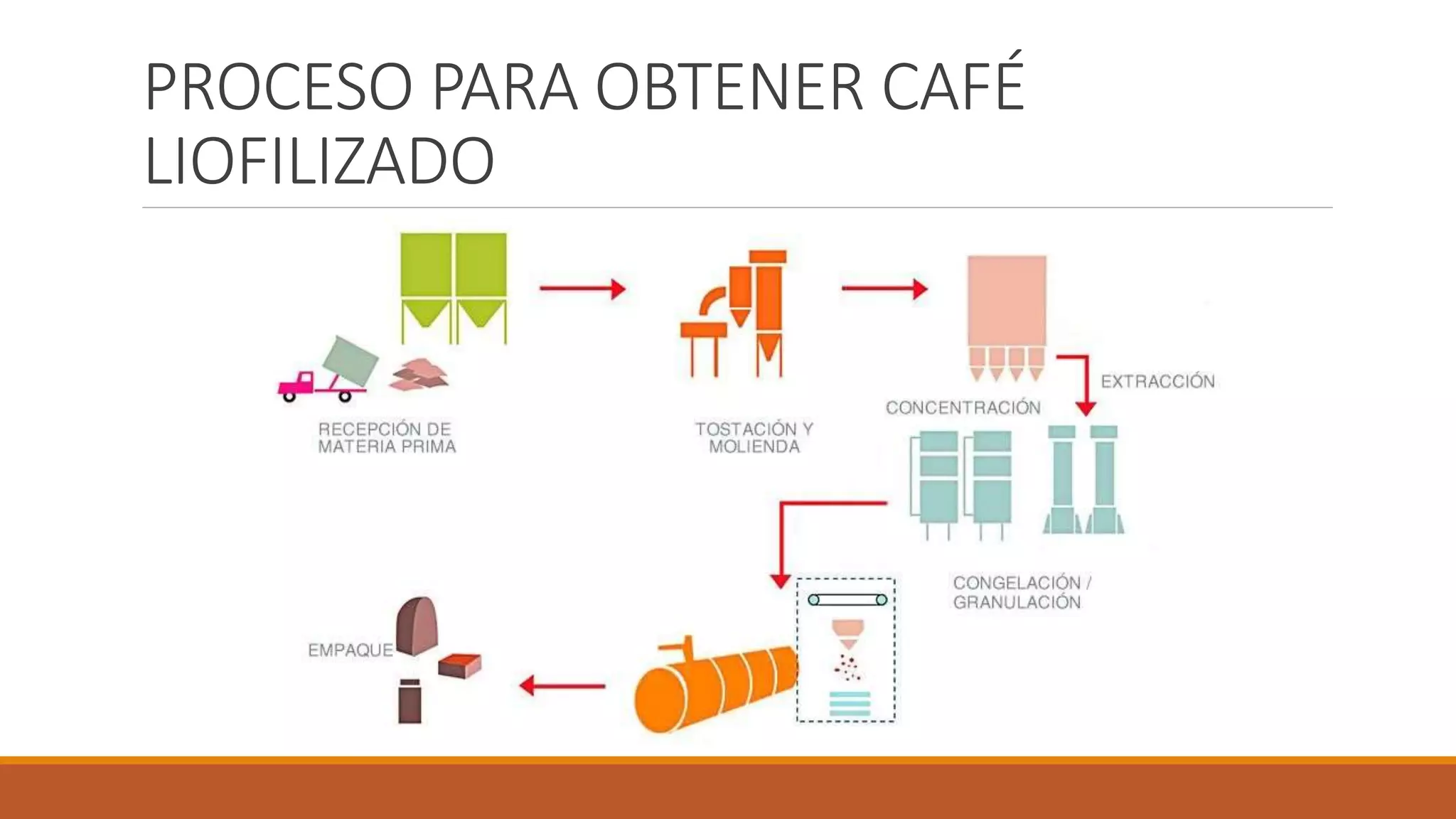 Proceso del Cafe Liofilizado | PPTX | Food & Drink