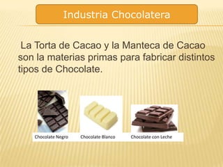 Proceso del chocolate | PPSX