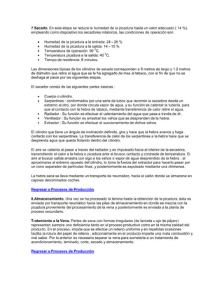 Proceso del cigarro | DOCX