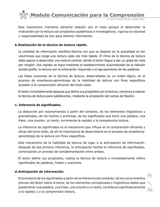 Proceso de lectura | PDF