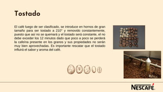 Proceso de produccion de Nescafé - Nestlé | PDF