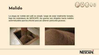 Proceso de produccion de Nescafé - Nestlé | PDF