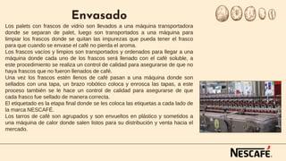 Proceso de produccion de Nescafé - Nestlé | PDF