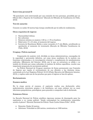 El proceso de reclutamiento del policía mexicano en el contexto ...