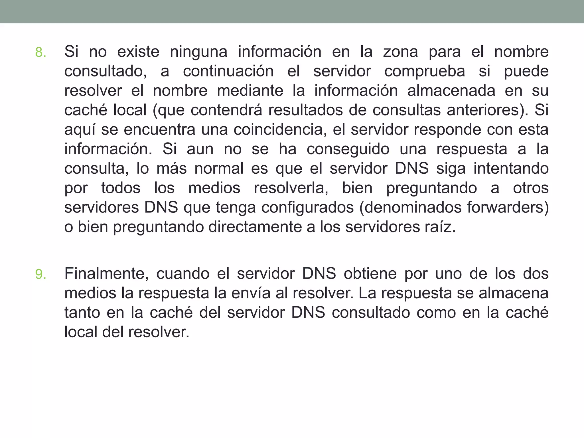 Proceso de resolución de nombres dns netbios | PPT