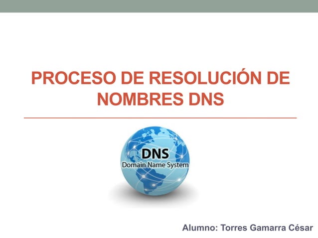 Proceso de resolución de nombres dns netbios | PPT
