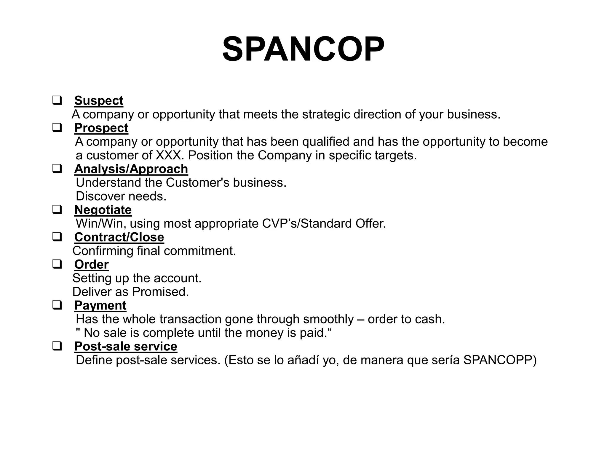 Proceso de ventas | PPTX