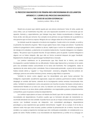 Proceso diagnóstico lankton | PDF