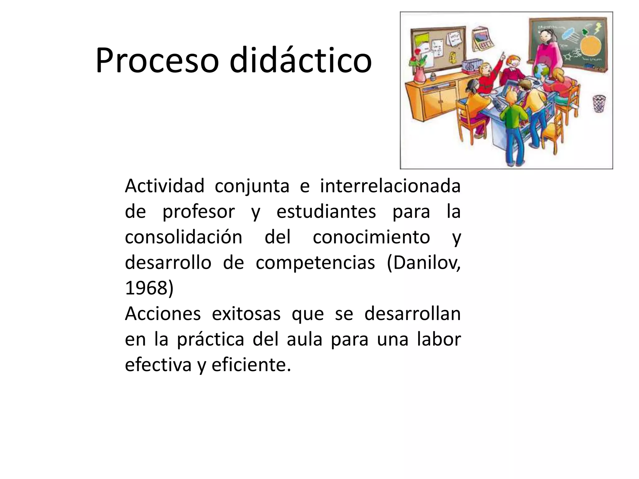 Proceso didactico | PPTX