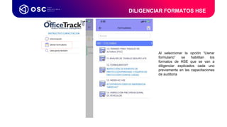 Proceso Hse Officetrack Proceso Hse Officetrack | PDF