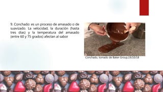 Proceso industrial del chocolate | PPTX