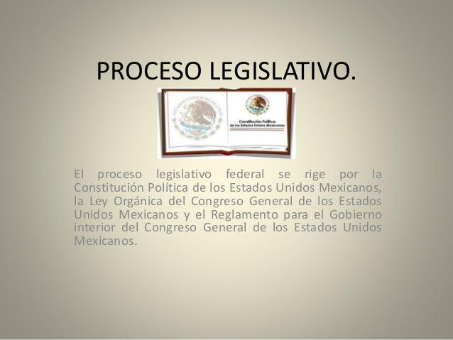 Etapas Del Proceso Legislativo En Mexico - Atra Etapas Del Proceso Legislativo En Mexico - Atra