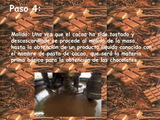 Proceso productivo del chocolate | PPT