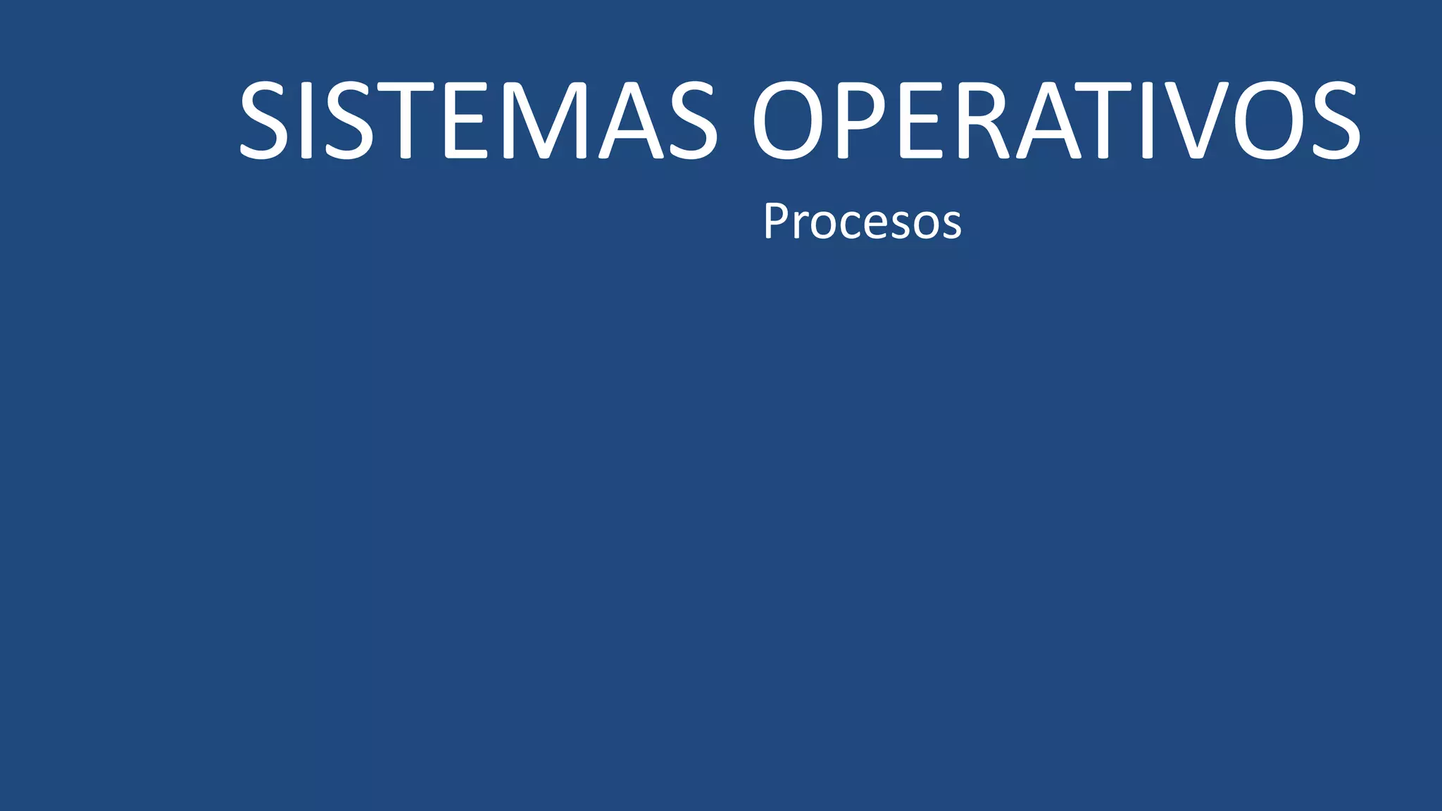 Procesos | PPTX