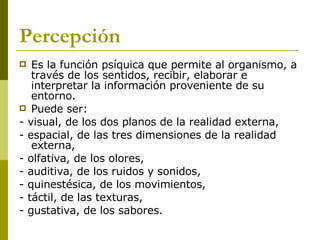 Procesos Cognitivos | PPT