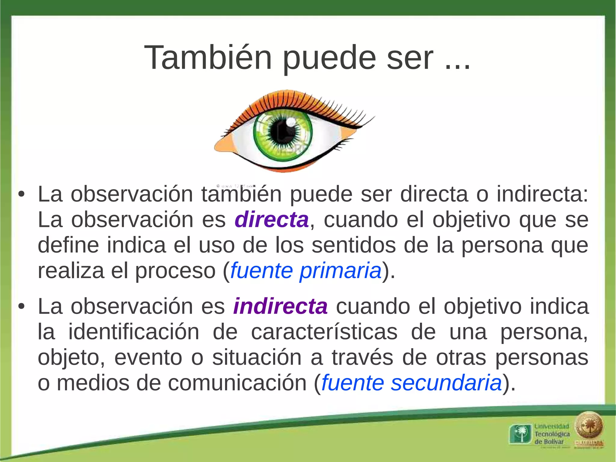 Procesos Básicos del Pensamiento (Observación) | PDF