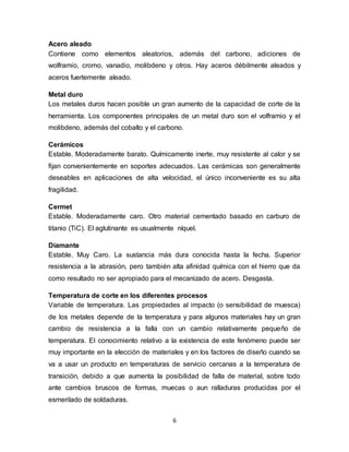 Procesos de manufactura la termodinamica en los metales | DOCX