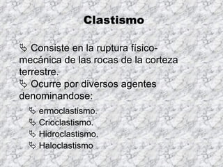 Procesos De Meteorizacion | PPT