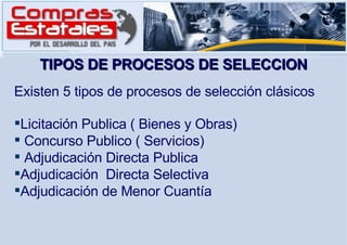 Procesos De Seleccion Resumen (Mayo 2009) | PPT
