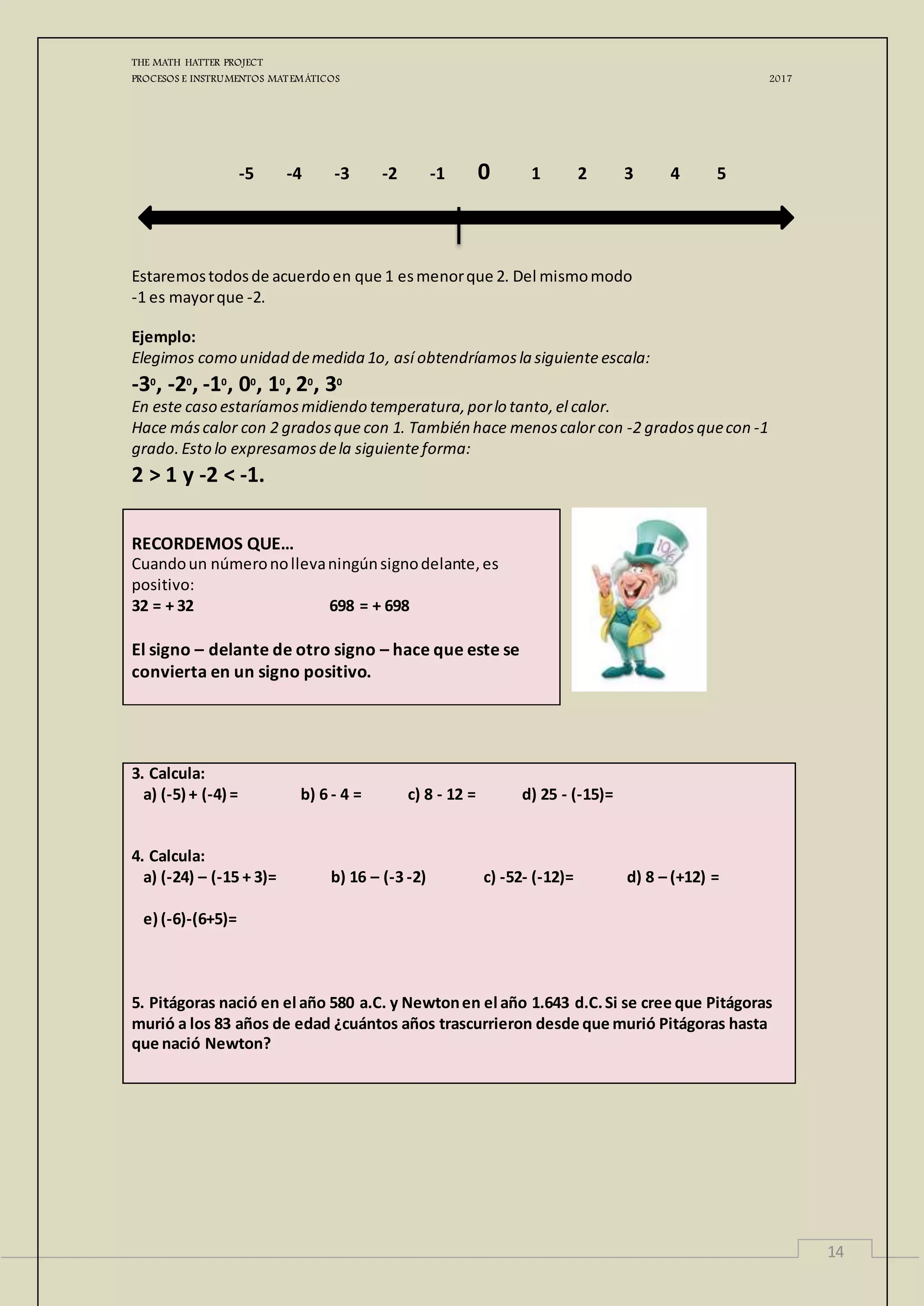 Procesos e Instrumentos Matemáticos. | PDF