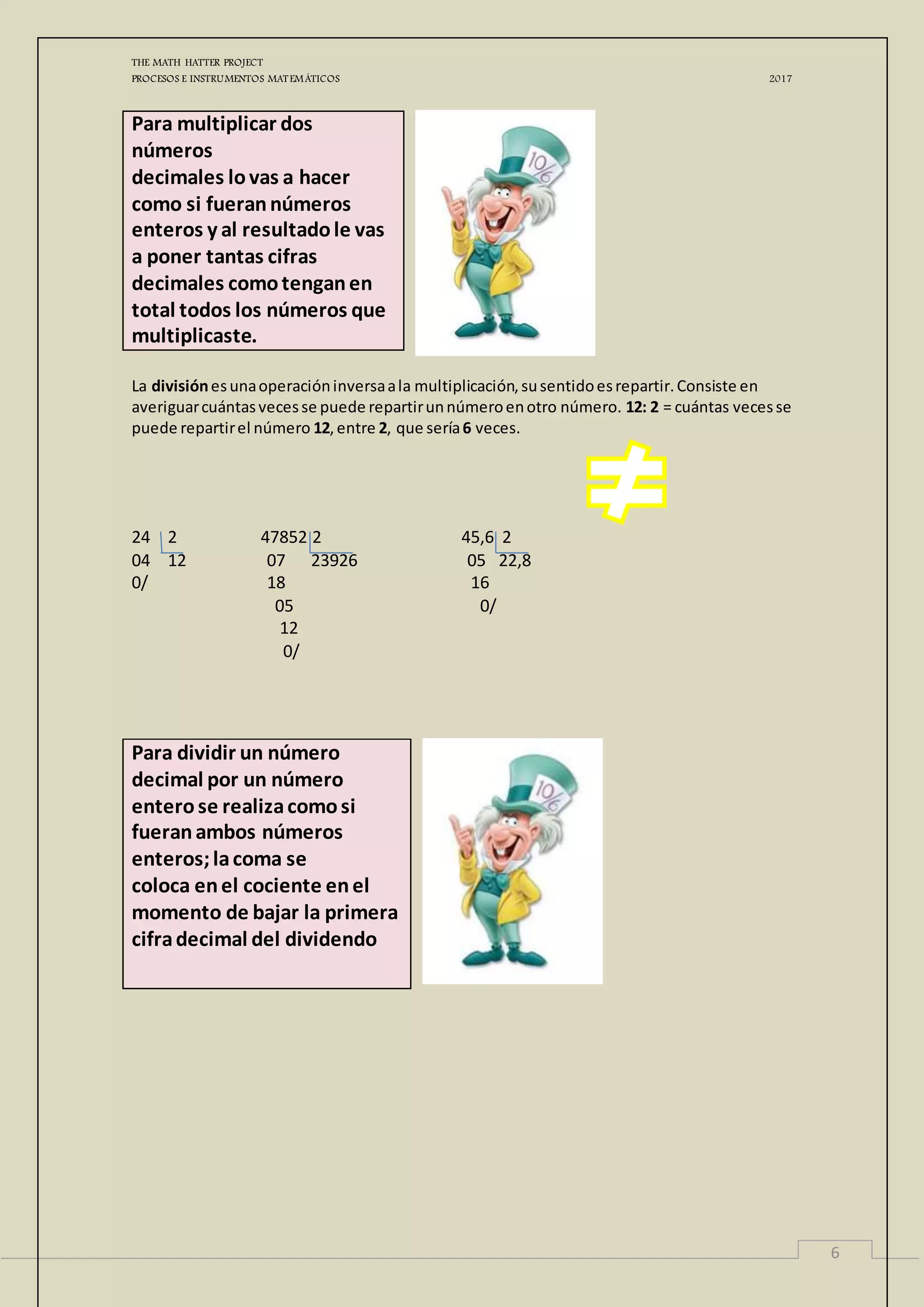 Procesos e Instrumentos Matemáticos. | PDF