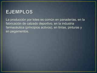 Procesos en lotes | PPTX