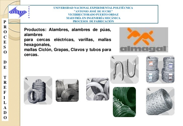 PROCESO DE TREFILADO